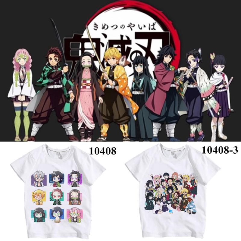 Buy For 5-10 Years Old Anime Cartoon Print Girls Boys Kids Clothes ...