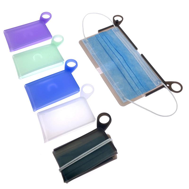 Buy Foldable Mask Storage Clip For Disposable Face Mask Portable ...