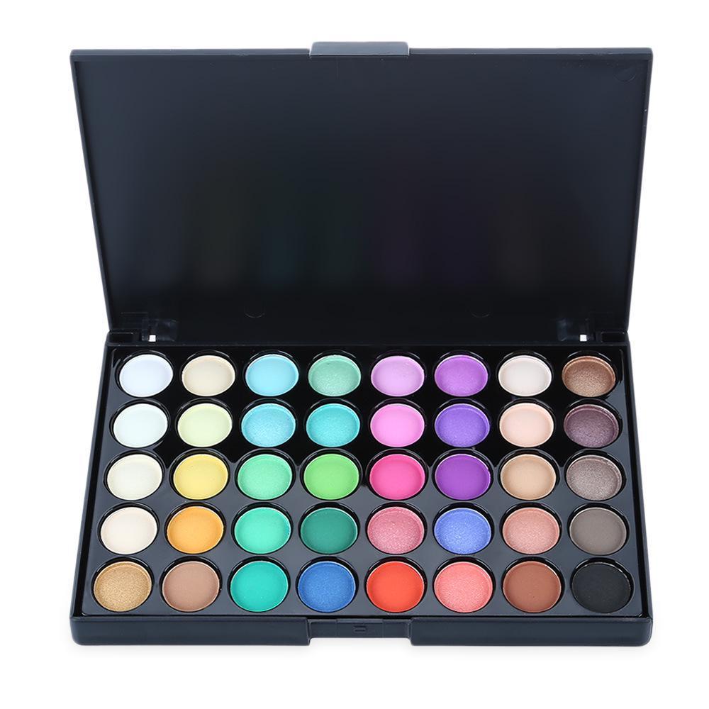 Buy 40 Colors Cosmetic Powder Eyeshadow Palette Makeup Set Matt ...