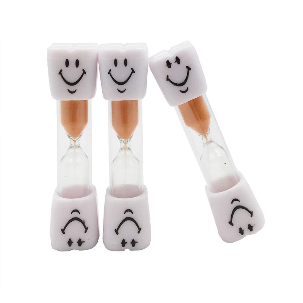 Kids Toothbrush Timer 3 Minutes Smiley Red Sand Timer for Brushing ...