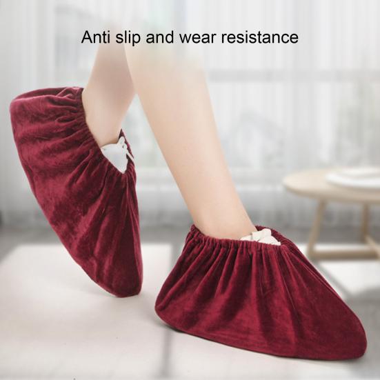 Satın alın 5 Pairs Unisex Overshoe Anti-fade Non-skid Thickened Modern ...