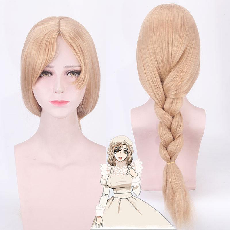 Satın Alın Short Bob Cosplay Wig With Bangs Heat Resistant Synthetic