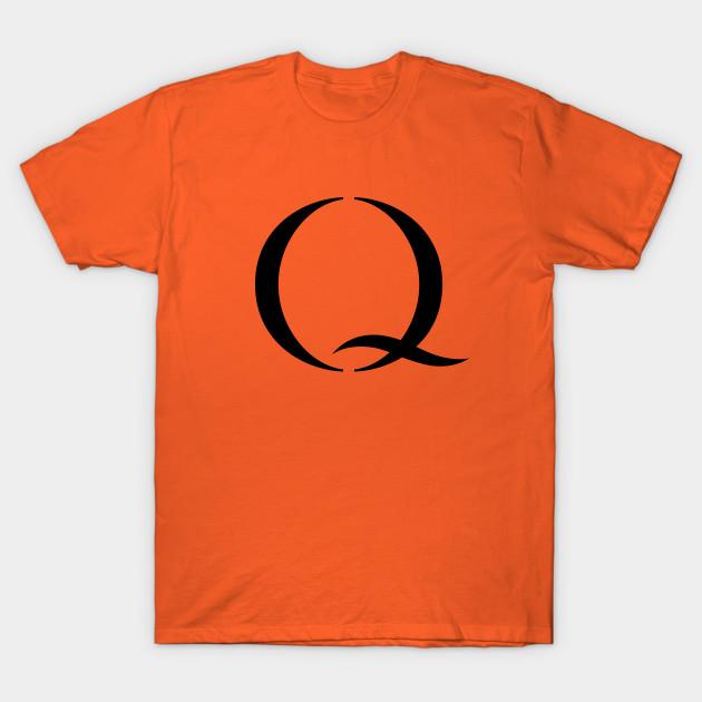 Anime T-Shirt Men Tshirt Fashion Qanon Q Qanon The Essential Q Tshirt ...