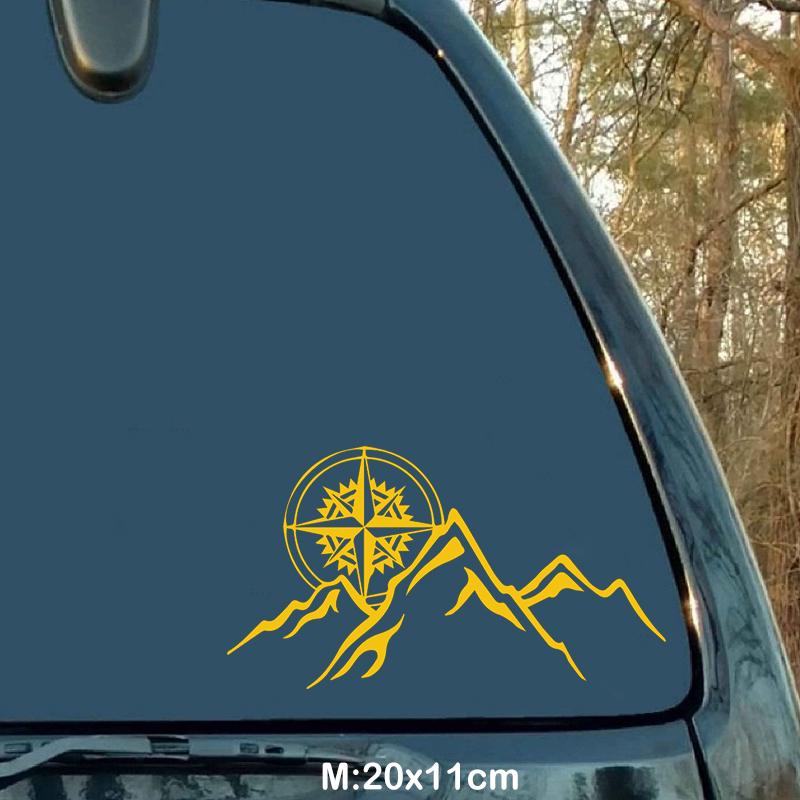 Perets Compass Sticker On Car Cool Vinly Stickers for Auto Decoration ...