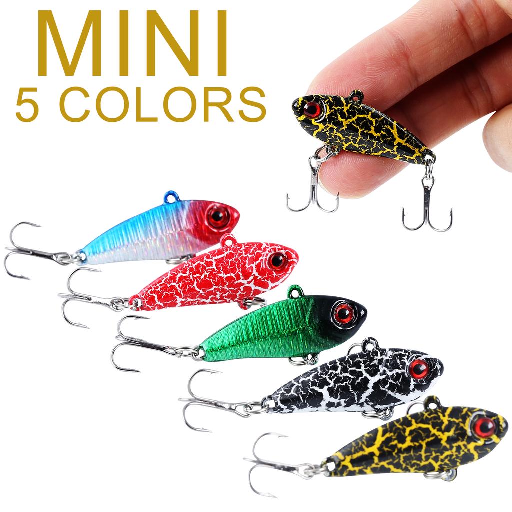 Buy Fishing Jig 5 Colors Metal Mini Spoon Fishing Lure Jigging Hard ...