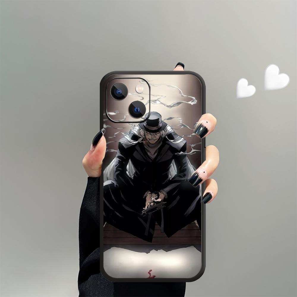 Köp Black Organization Gin Phone Case Cover For iPhone Xiaomi Redmi ...