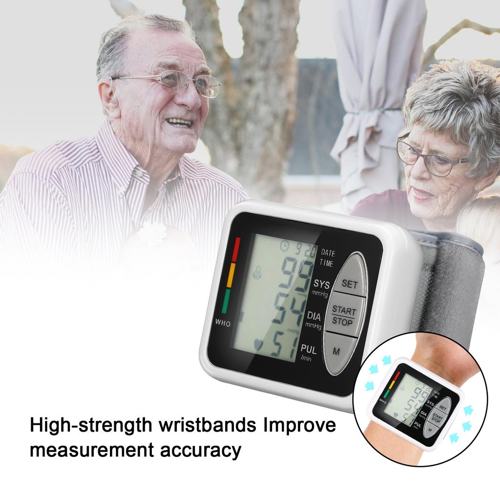 Buy Wrist Electronic Sphygmomanometer Intelligent Electronic Blood ...