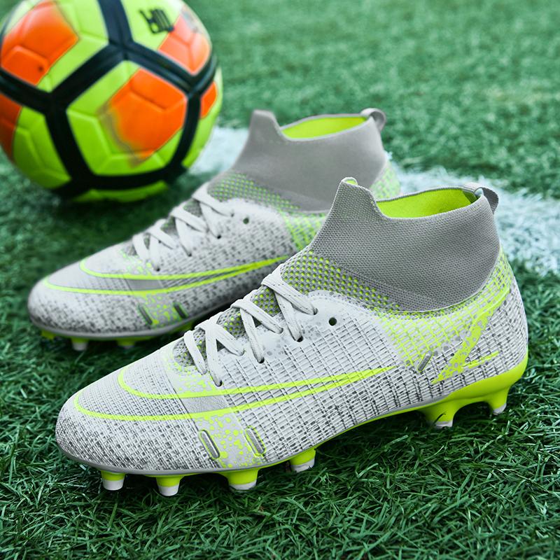 Buy Kids Soccer Shoes Football Boots Cleats Sneakers Boy Girl Training ...