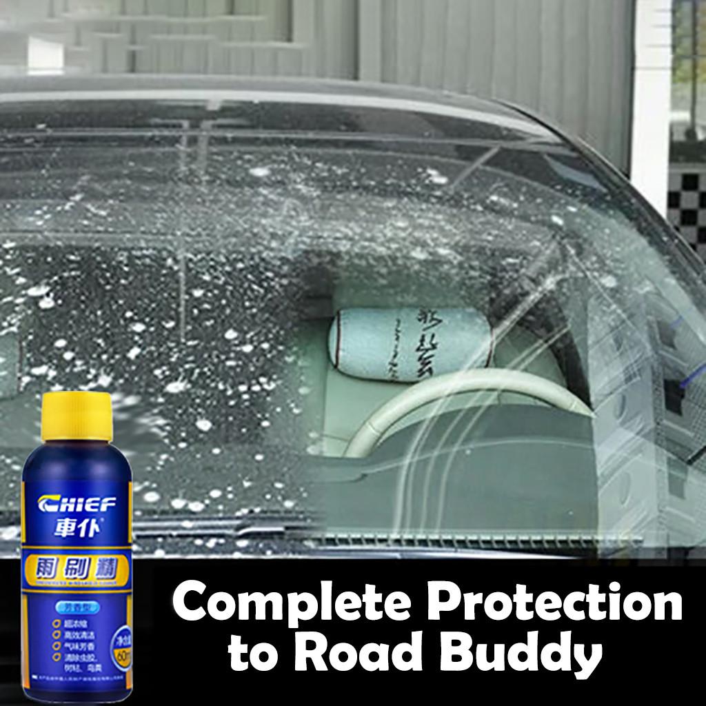 Buy 2-in-1 Glass Washer Car Wax Windshield Washer Fluid Wiper Spray ...