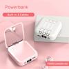 Buy 20000mAh Mini Power Bank With Micro USB Type C Cable Portable ...