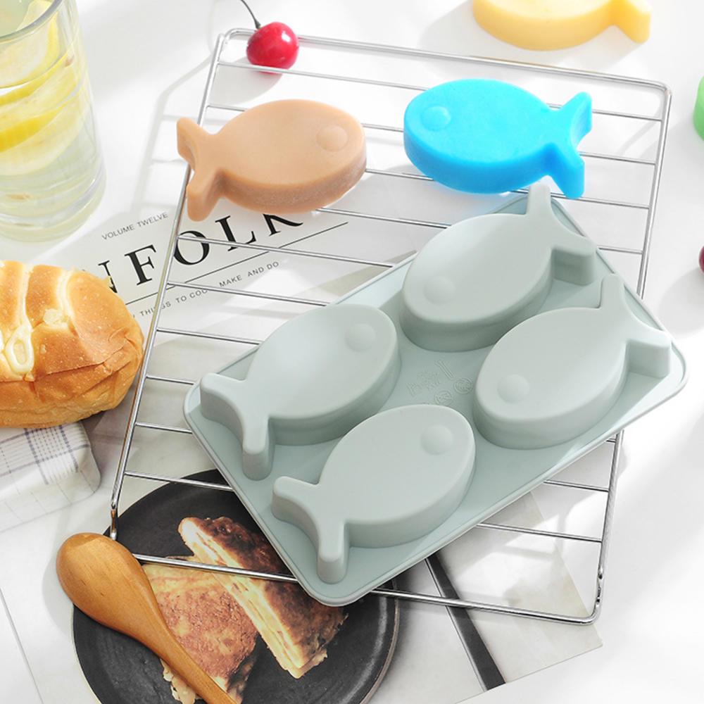 Buy Soap Mould Diy Decoration Fish Cake Mold Fondant Diy Cookie Tools ...