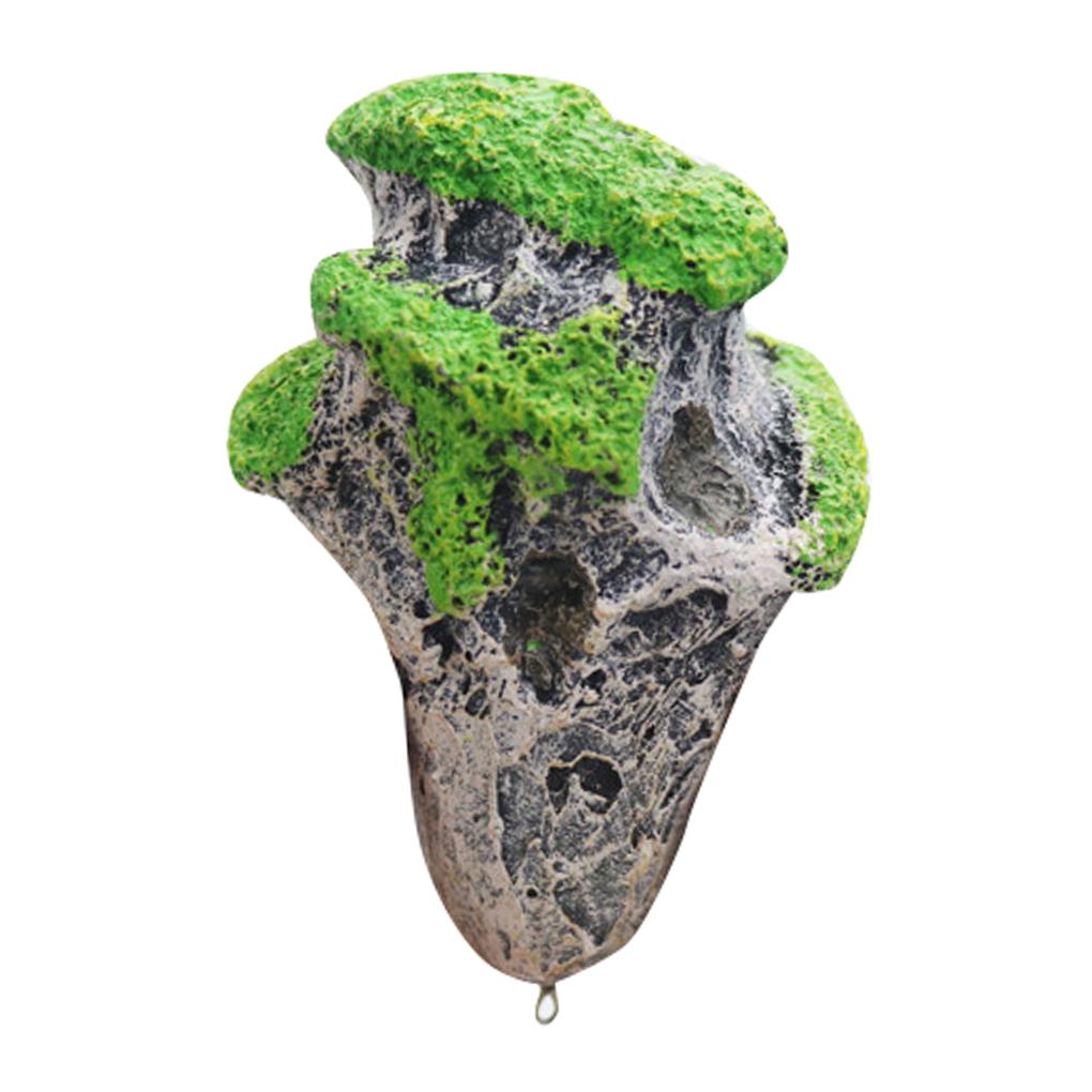 Buy Rocks Suspended Stone Fish Tank Aquarium Underwater Decor ...