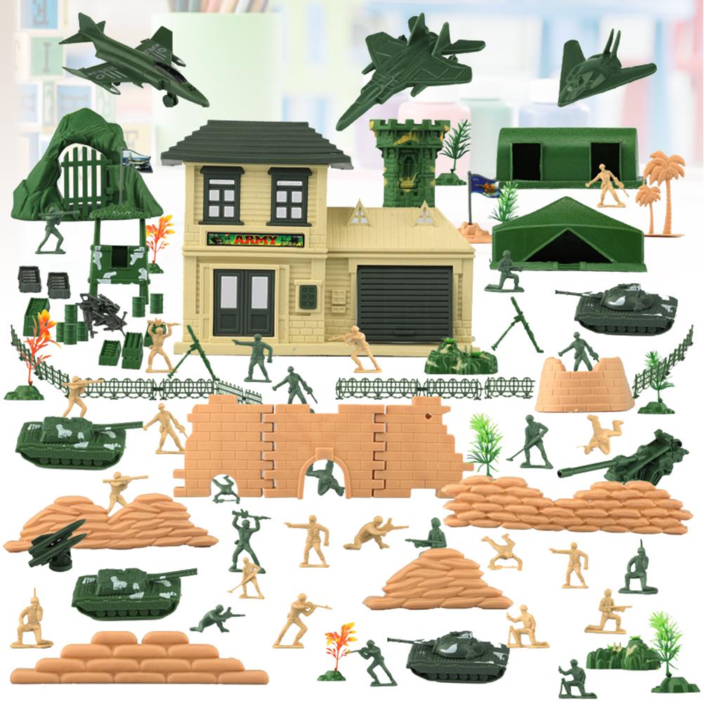 Buy 1pcs Military Ruins Set Army Assembly Sand Table Accessory Model ...