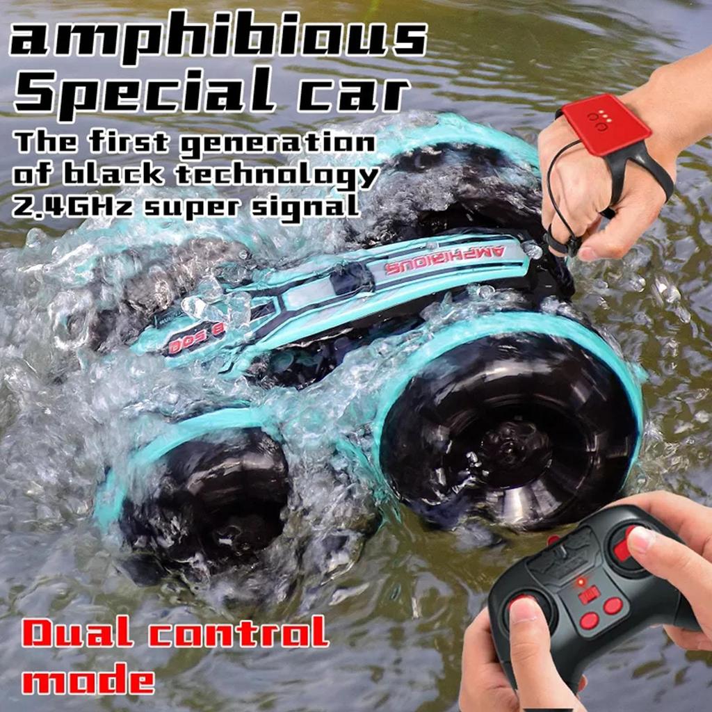 2.4GHz Stunt Car Remote Control Twist Car Gesture Sensing Gift RC Drift ...