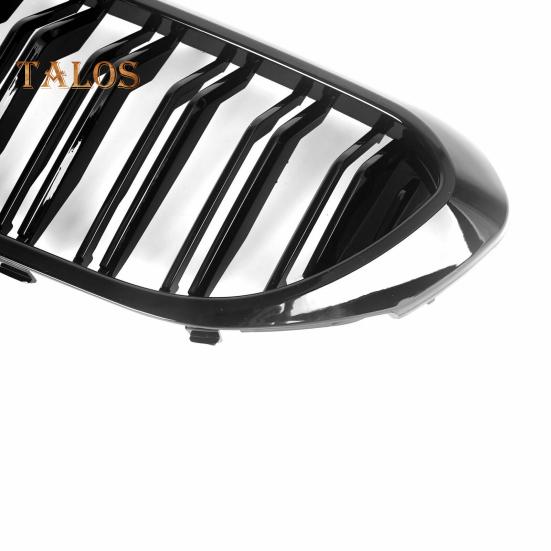 Acquista Spader 1Pair Glossy Black Car Kidney Grilles Grills ...