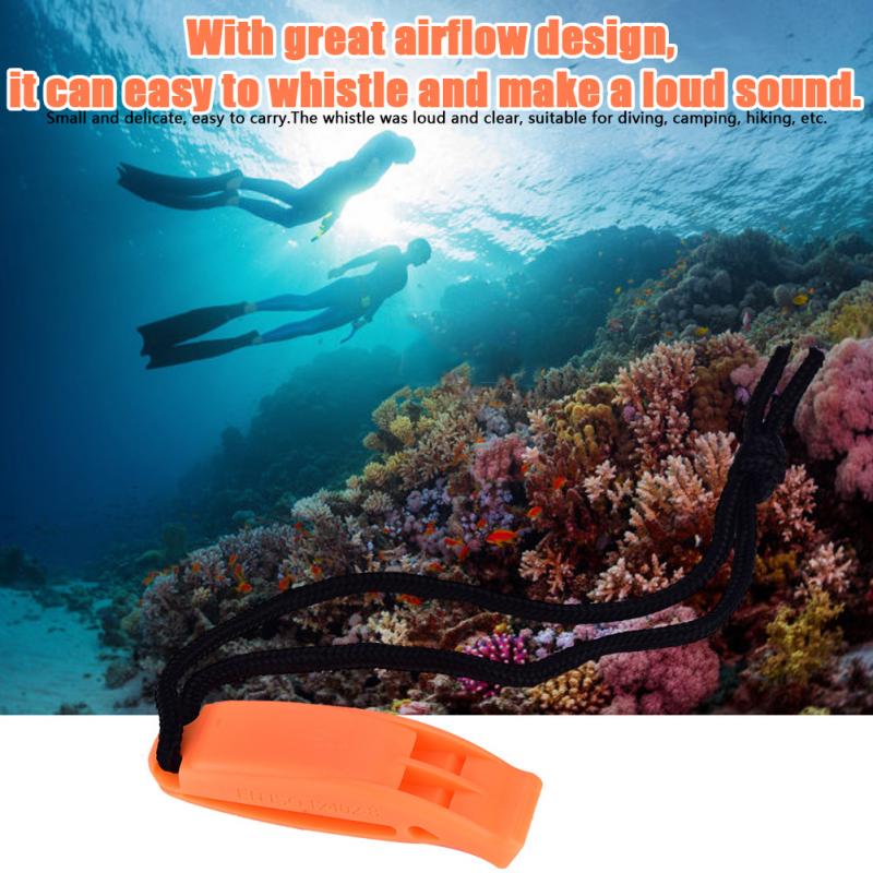 Buy 3Colors Loud Survival Safety Emergency Rescue Whistle for Diving ...