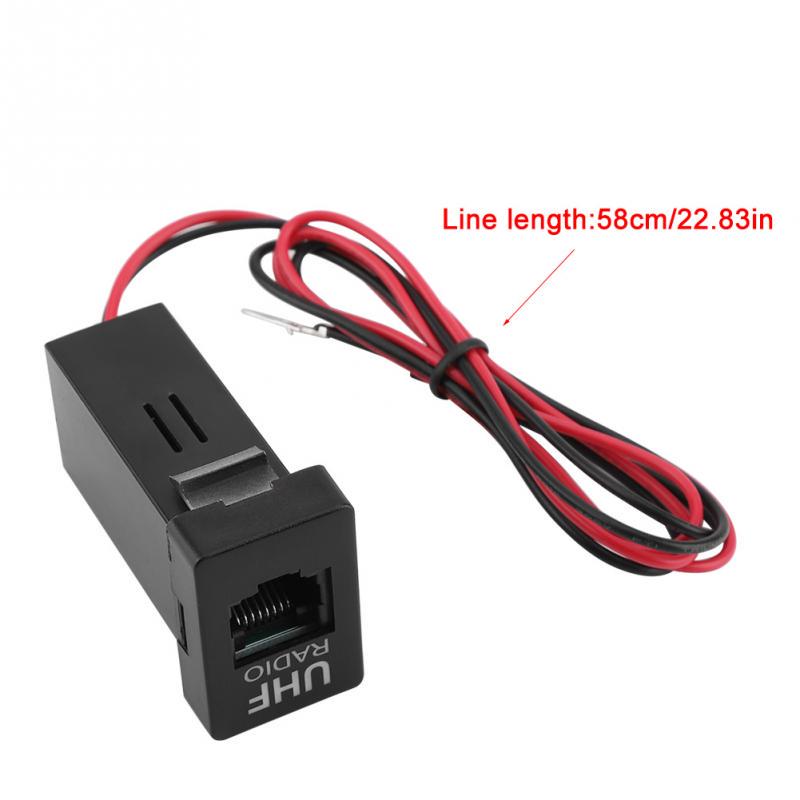 Buy 12-24V DC RJ45 In-Car Radio Pass Through Connector for Ranger ...