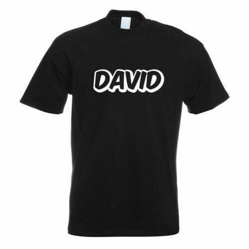 Buy David Vorname Jungen T Shirt Motiv Bedruckt Funshirt Design ...