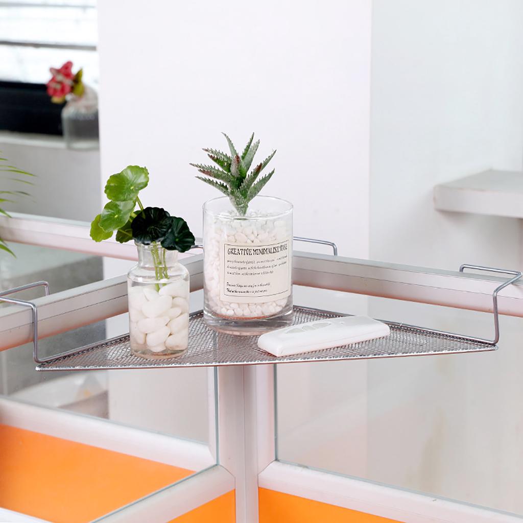 Buy Office Triangular Partition Flower Stand Wrought Iron Succulent ...