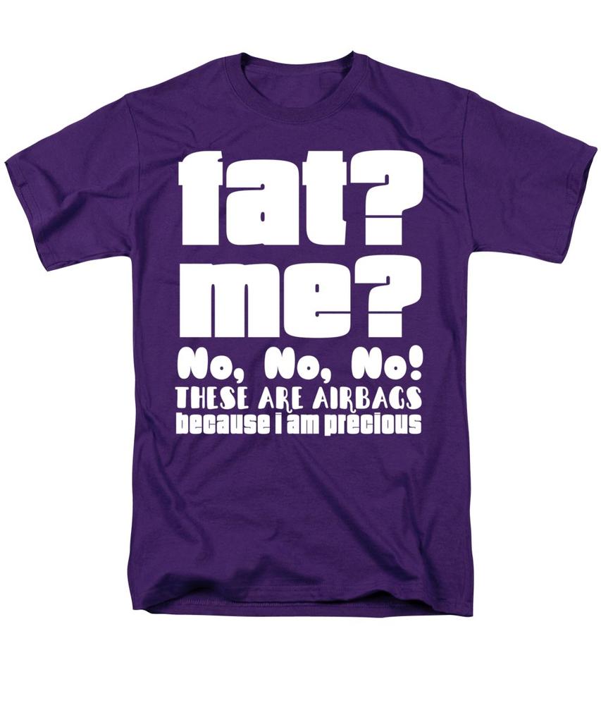 Buy Men Premium Cotton fat me no Print Tees Funny Harajuku Style Combed ...