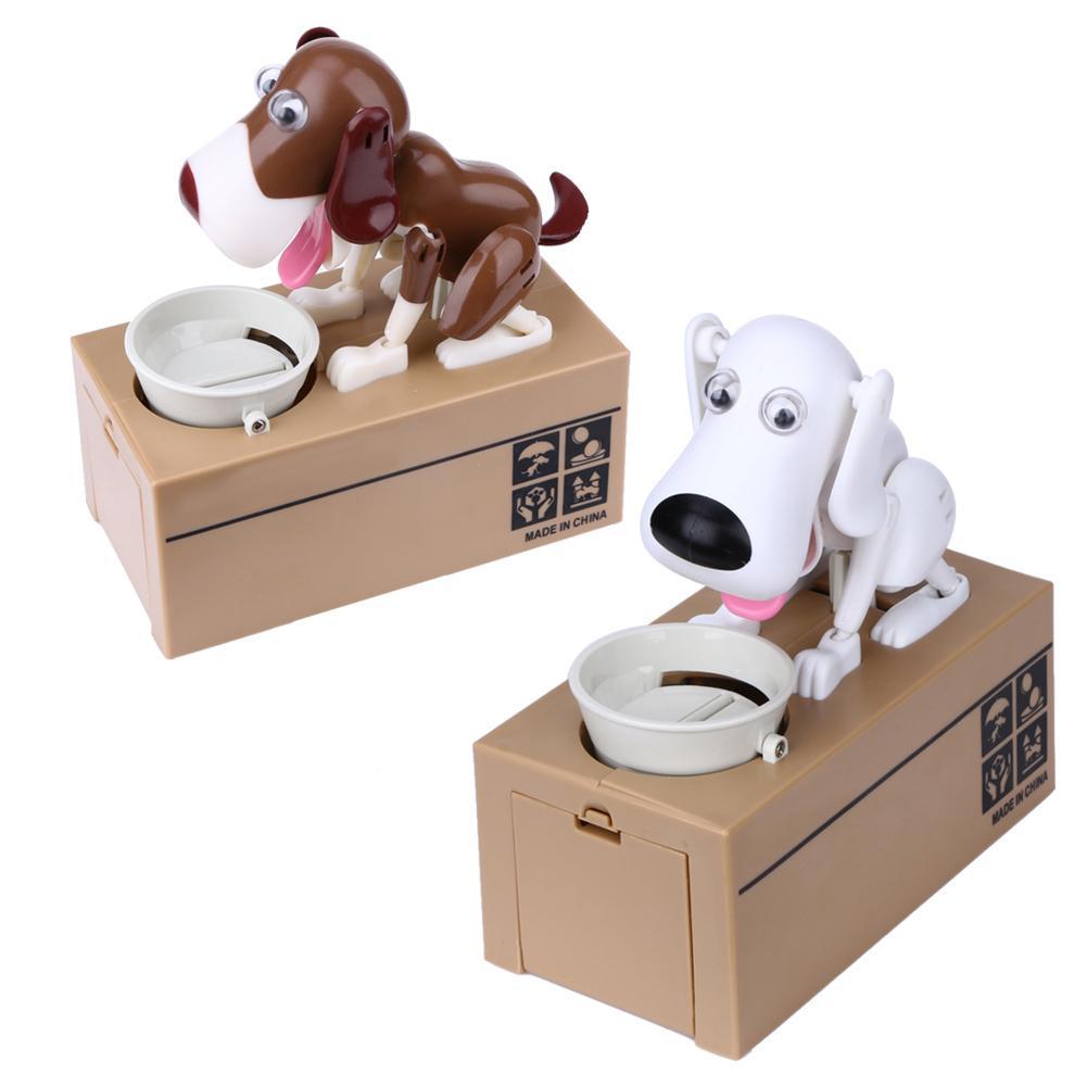 Buy 1pcs Cartoon Dog Banco Money Box Money Bank Automatic Stole Coin ...