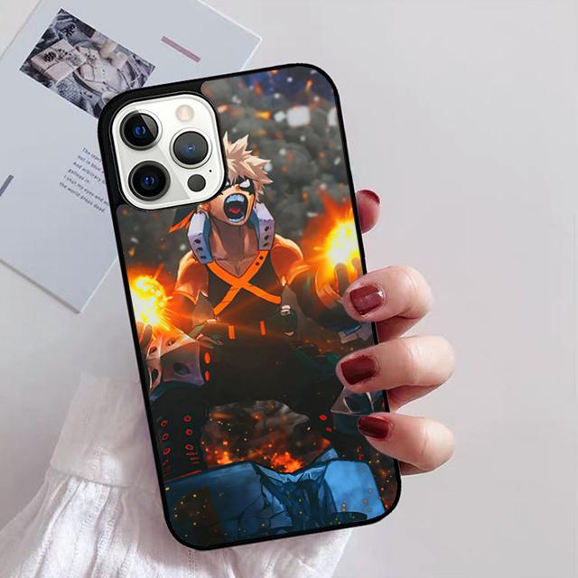 My Hero Boku Academia MHA Phone Case for iPhone 11 12 13 14 Pro Max ...