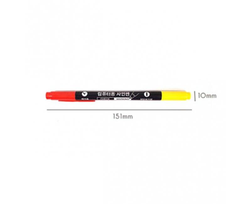 Buy Ibis Computer Sign Pen, Mixed Color, 12 Pieces Per Package at ...