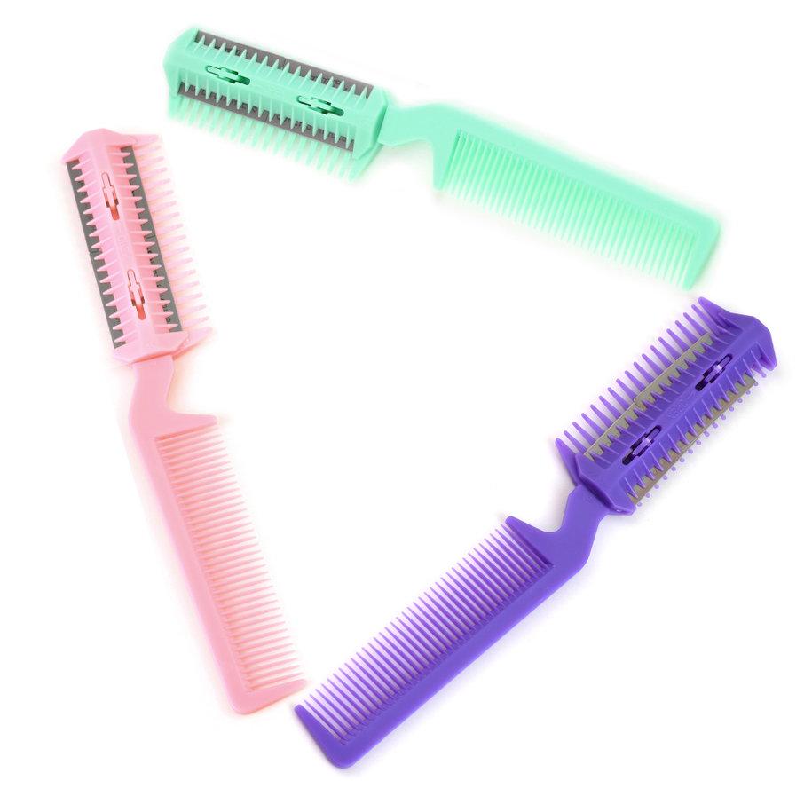 ICOCO Hair Razor Comb Scissor Professional Home Thinning Trimmer ...