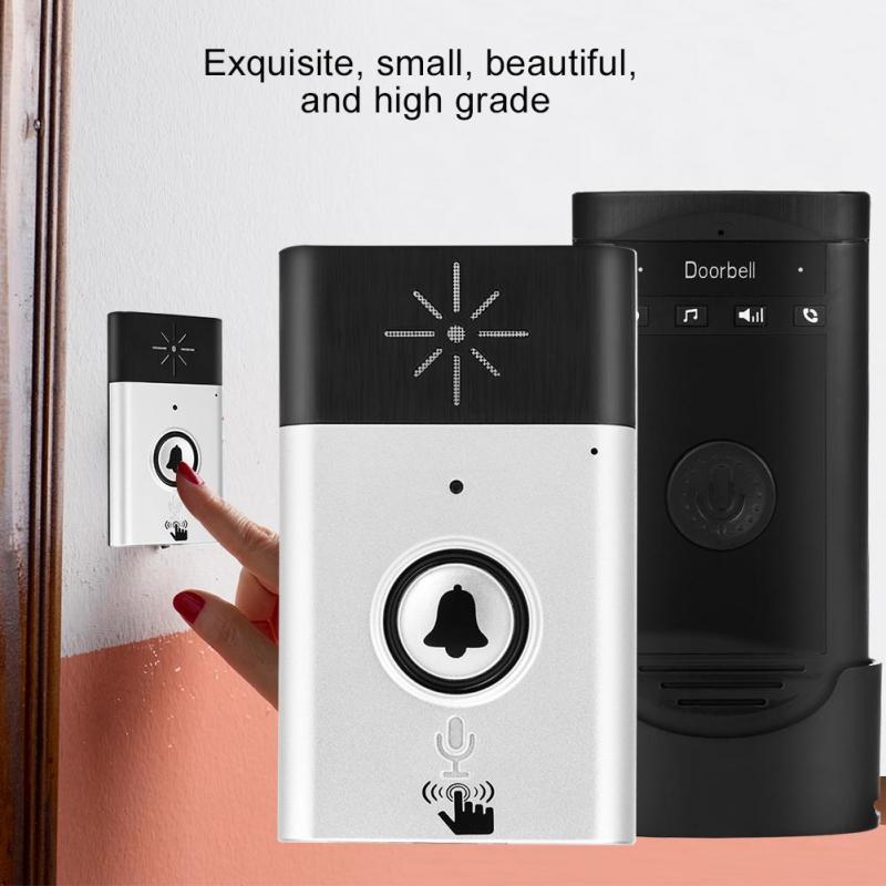 Buy Wireless Voice Intercom Doorbells Two-way Talk Home Doorbell ...