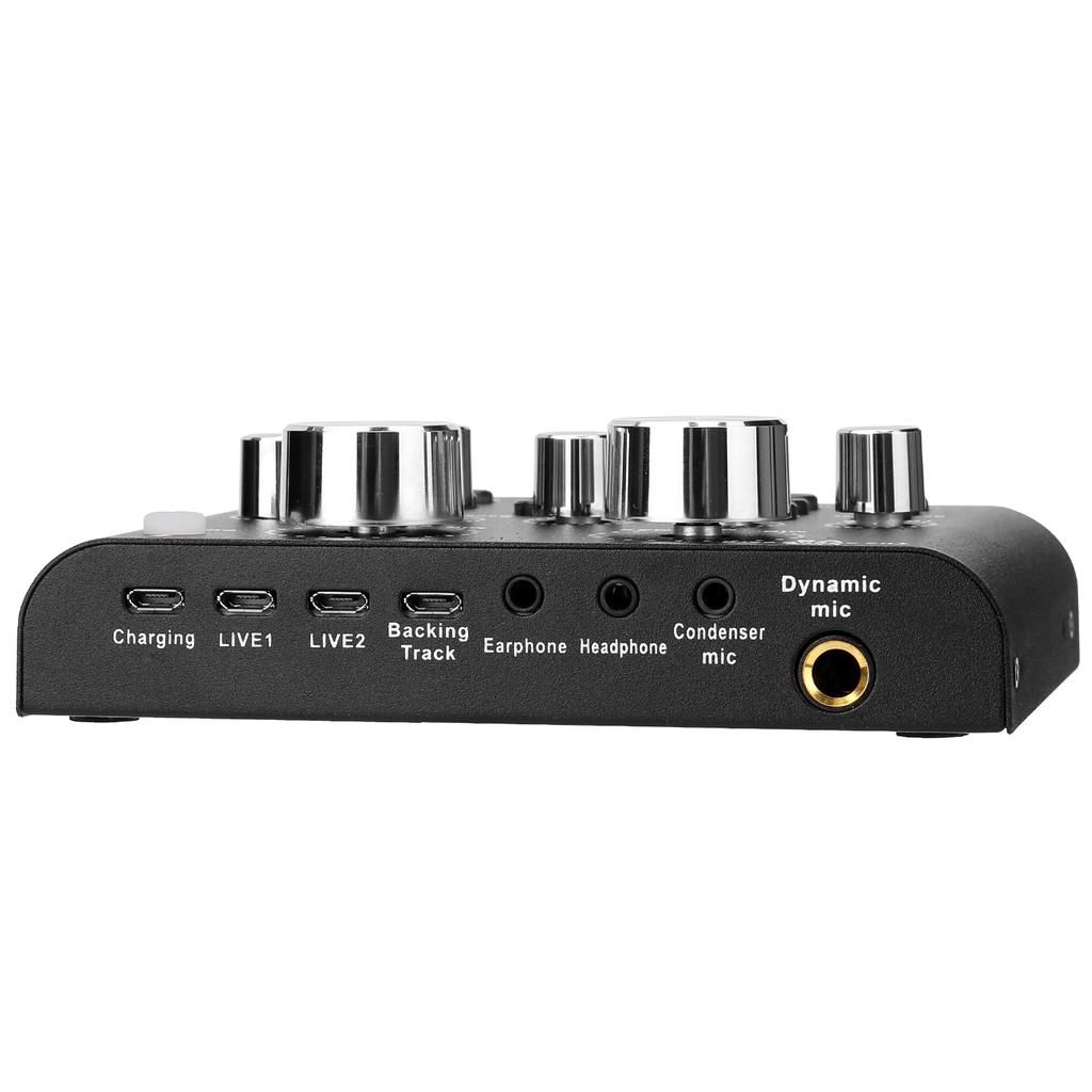 Cumpără Audio USB Headset Microfon Webcast Live Sound Card Electric ...