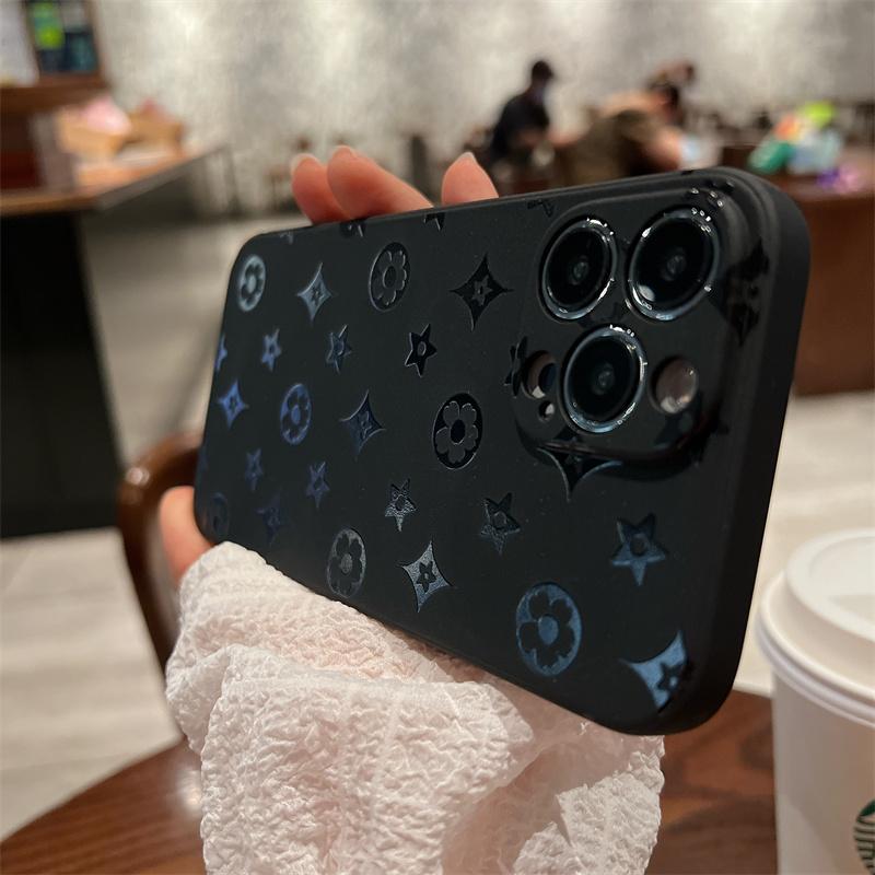 Cheap Luxury Trendy Star Pattern Black Phone Case For iPhone11 12 13Pro ...