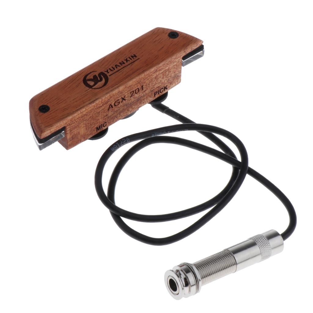 Metal Sound Hole Guitar Pickup for Folk Acoustic AGX201 uygun fiyatlı ...