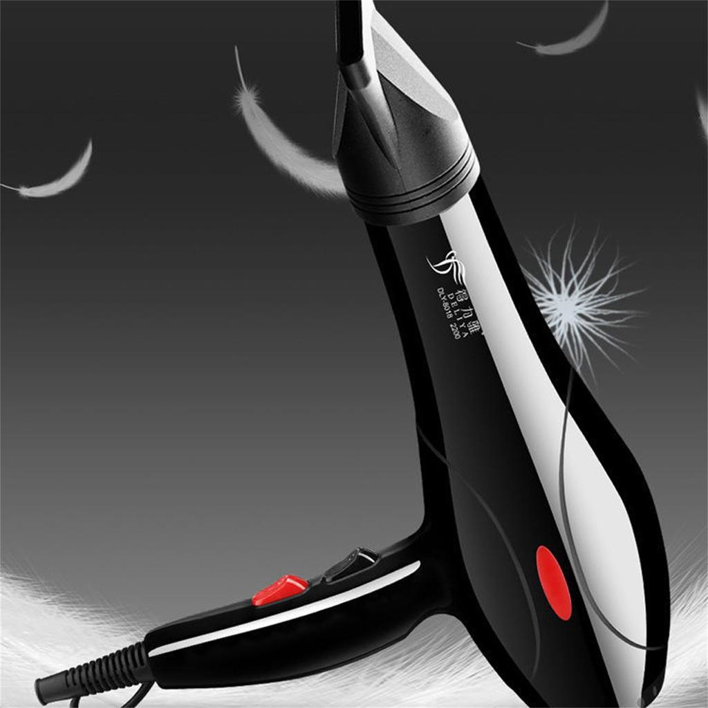 Cheap Household Hair Blow Dryer 2200W Black Heat Blower Dryer Beauty ...