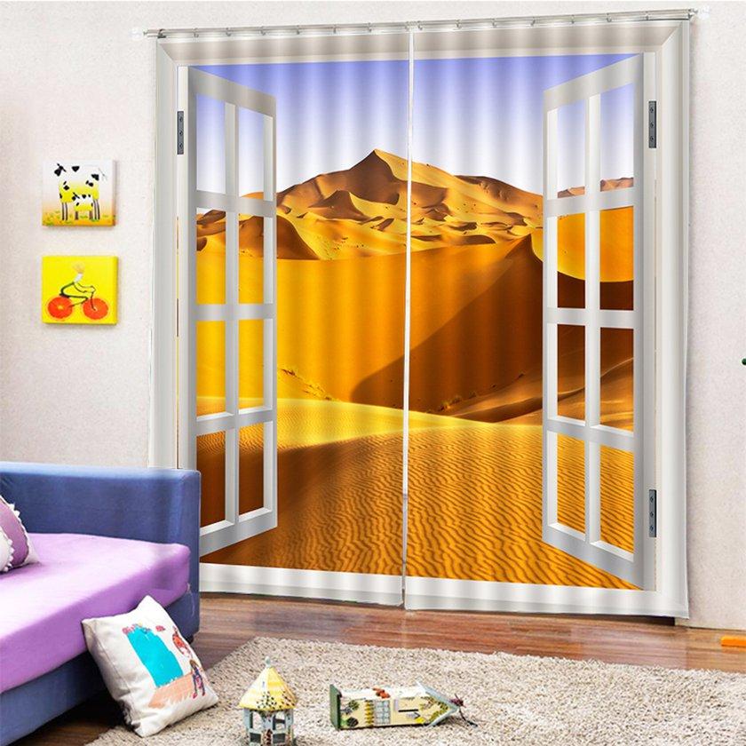 Cheap KC FJ30 Fashion Blackout Curtain Panel Window Screen Window ...