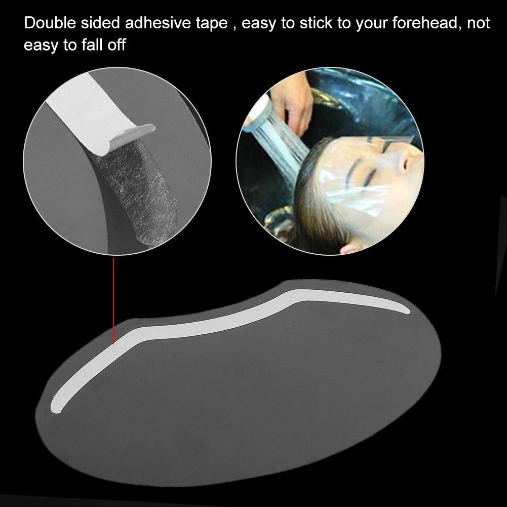 50pcs Transparent Professional Eye Protector Hair Face Cover Face Mask ...
