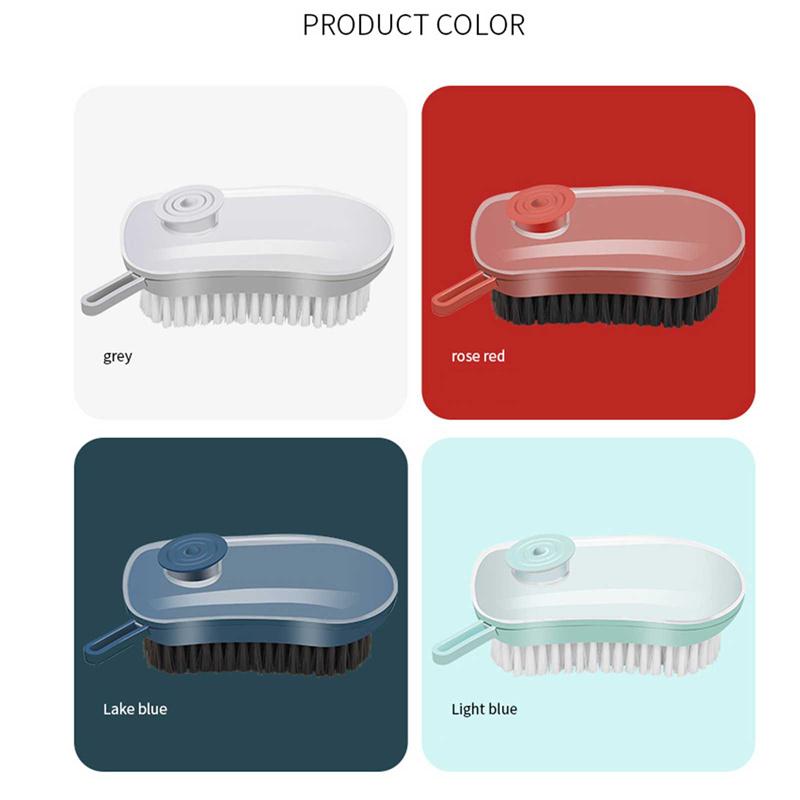 Buy Kitchen Cleaning Brushs 3 In 1 With Removable Brush Sponge ...