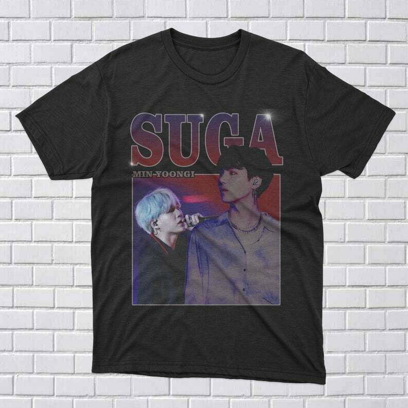 Kaufe Suga 90S Vintage T-Shirts Und SweaT-Shirts Schwarz Chic Sommer ...