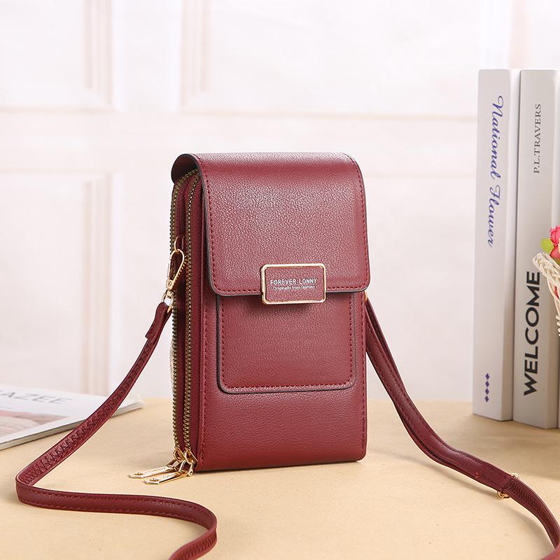 Comprar Women Fashion Touch Screen Pu Vertical Purse Coin Bag Card ...