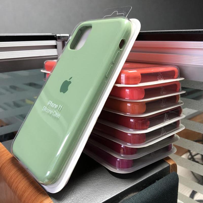 Buy Shockproof Liquid Silicone Case For iPhone 11 12 13 Pro Max 12Mini ...