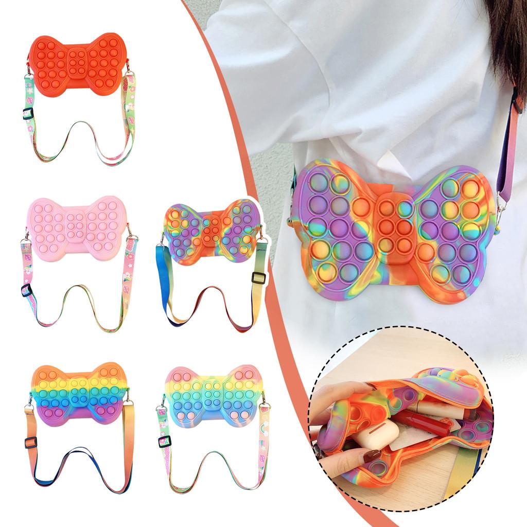 Buy Push Fidget Toy Pendant Bag ,Bubble Fidget Toy Stress Relief Toys ...