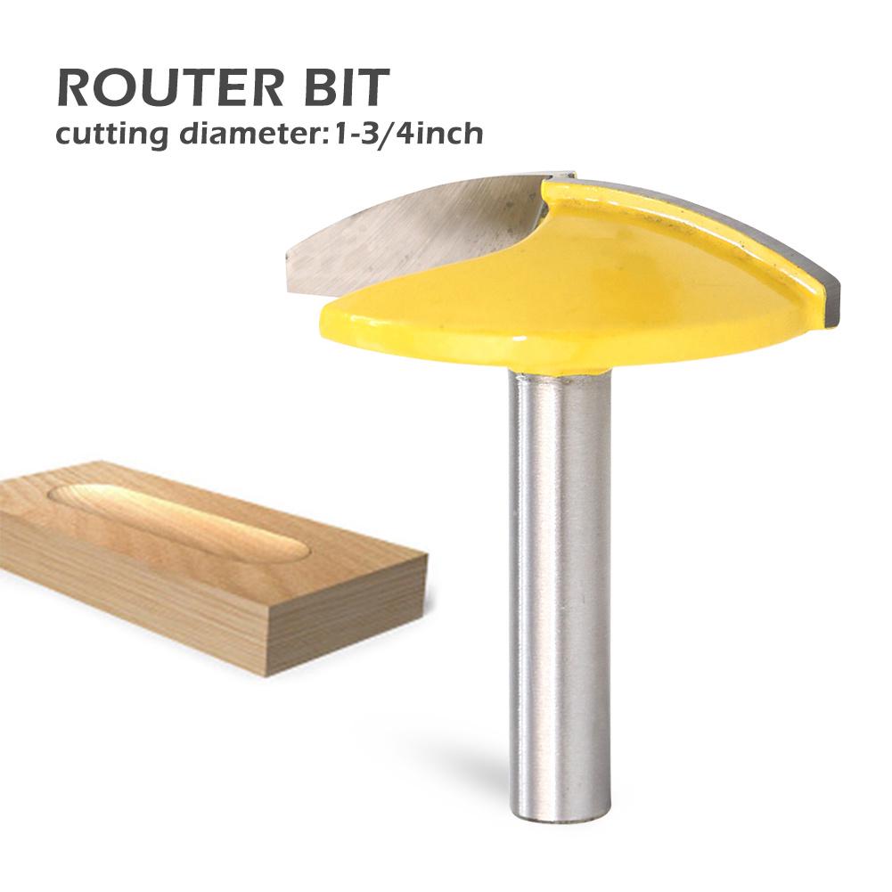 Buy 8MM Diameter Handle Thin Flat Router Bit Woodworking Milling Cutter ...