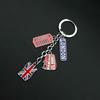 Buy Metal Fashion UK Flag Union Jack Key Chain Key Ring Souvenir ...