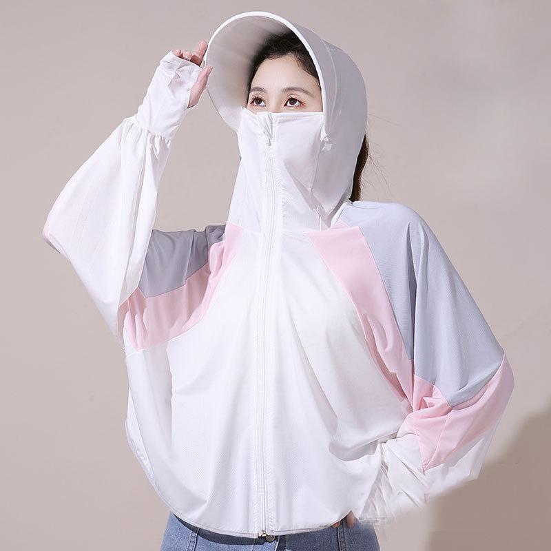 Buy Women's Sun Protection Clothing Summer Thin Coat Anti-Ultraviolet ...