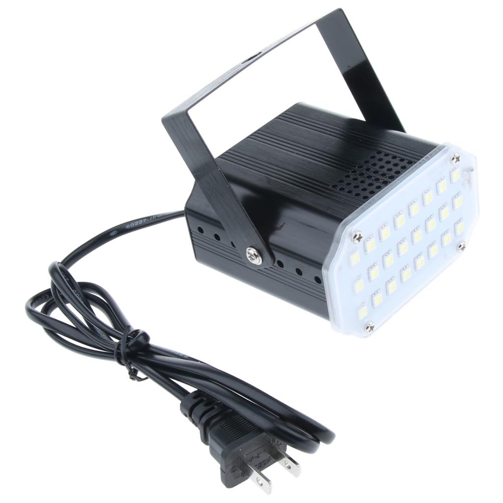 Buy Sound Activated Flash Speed Control Party Stage Strobe White Light ...