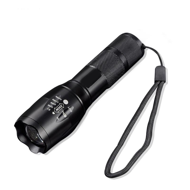 Buy Ultrafire E17 CREE XM-L T6 LED Zoom Flashlight Waterproof Torch ...