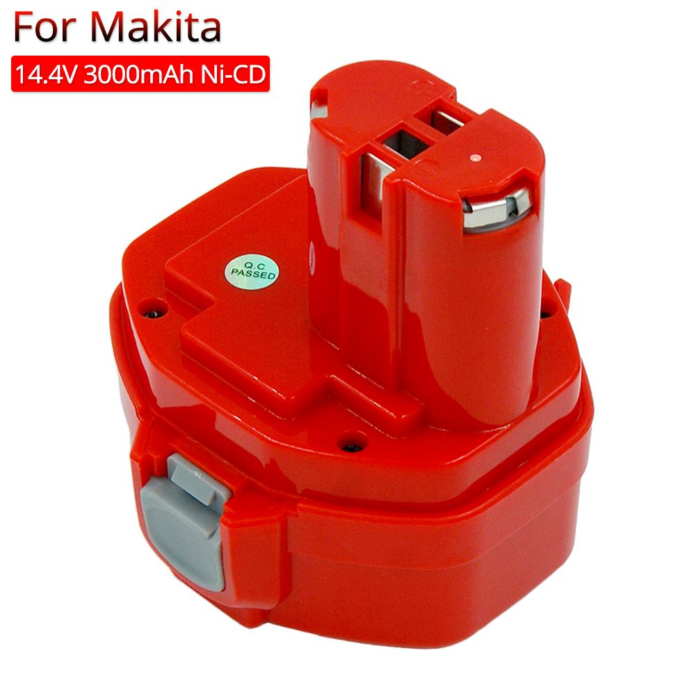 Buy PA14 Power Tools Rechargeable Battery 3.0Ah Ni-CD for Makita 14.4V Battery 1420 1433 1434 ...