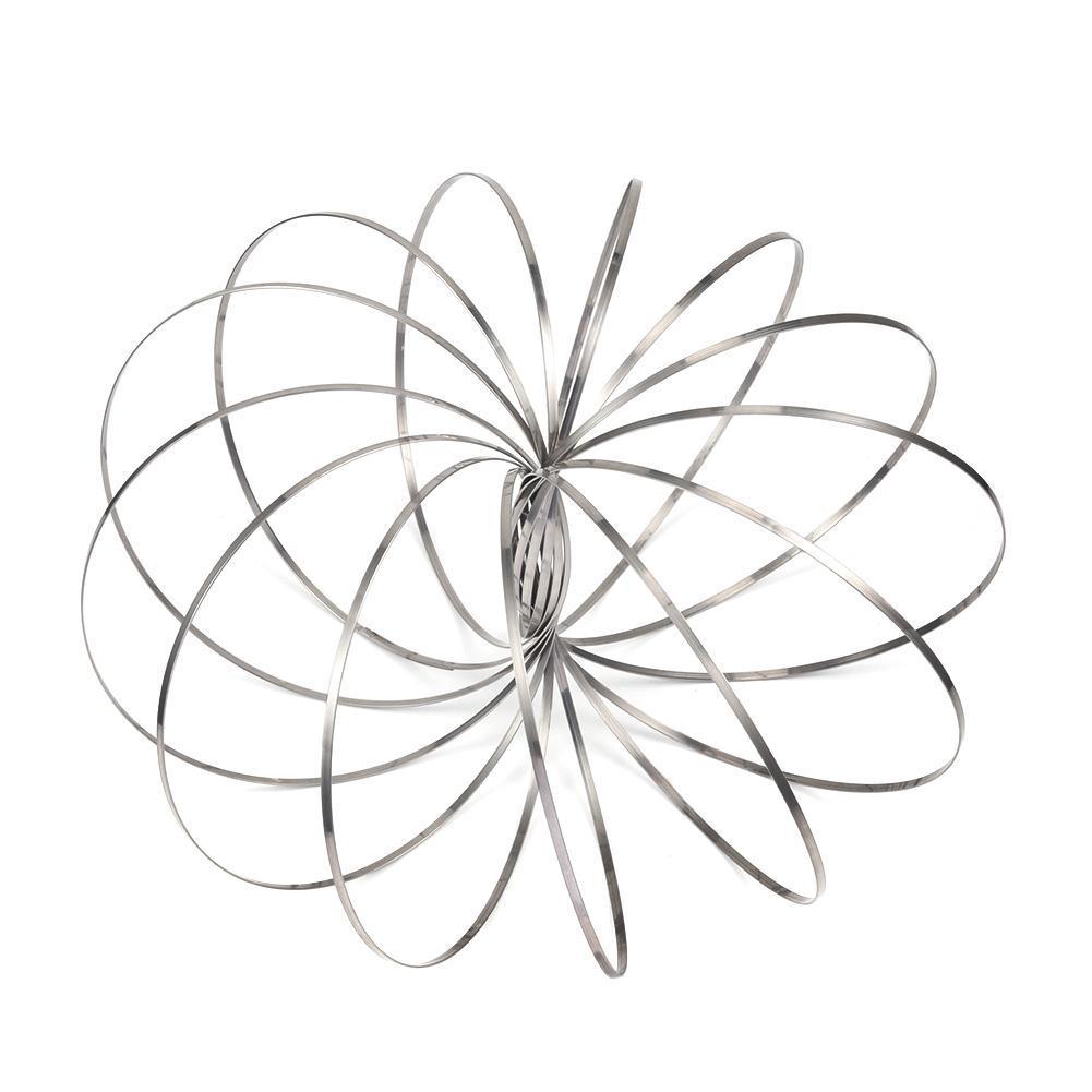 Buy Fashion ToroFlux Spring Metal Toy Flowtoys Flow Ring Kinetic ...