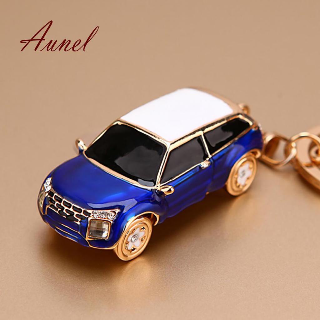 💰Kjøp Fashionable Mini Car Key Chain Key Chain Holder Charm Female ...
