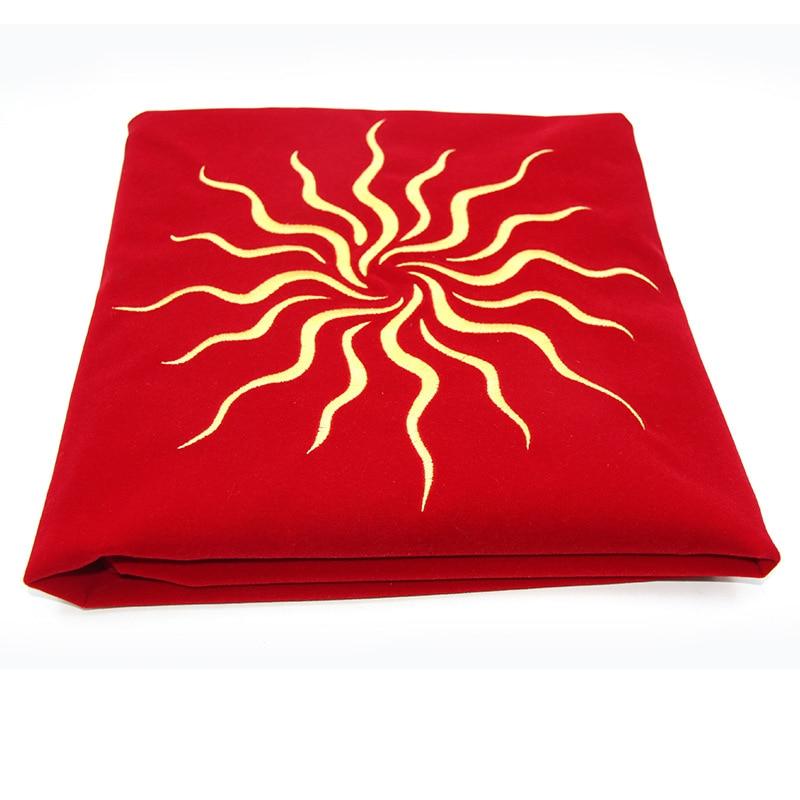 Buy 70x70cm Board Game Tarot Tablecloth Wicca Sun Pentacle Velvet Altar ...
