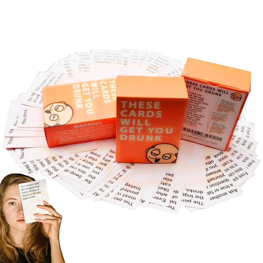 Cheap Drink Cards 2-8 Drinking Game Fun Card Game Night Party Games 100 ...